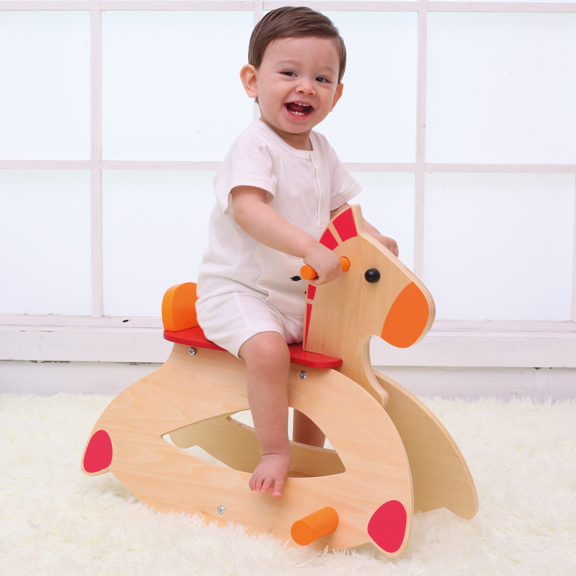Cavallo a dondolo | Giochi per crescere | Dondoli e cavalcabili ...